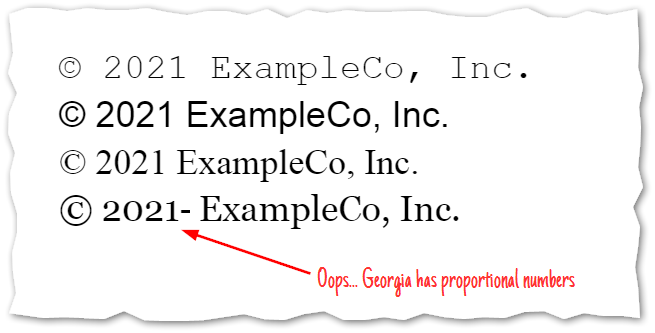 The definitive guide to setting up copyright year ... - Marketing Nation