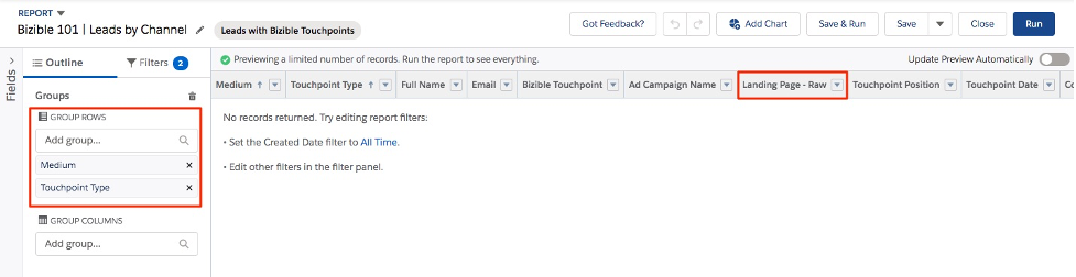 Marketo Measure Channel Audit Report