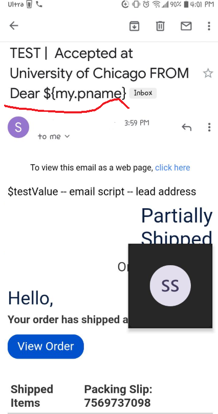 Solved Email Script Token Input From Tokens Using Api Tri Page 2