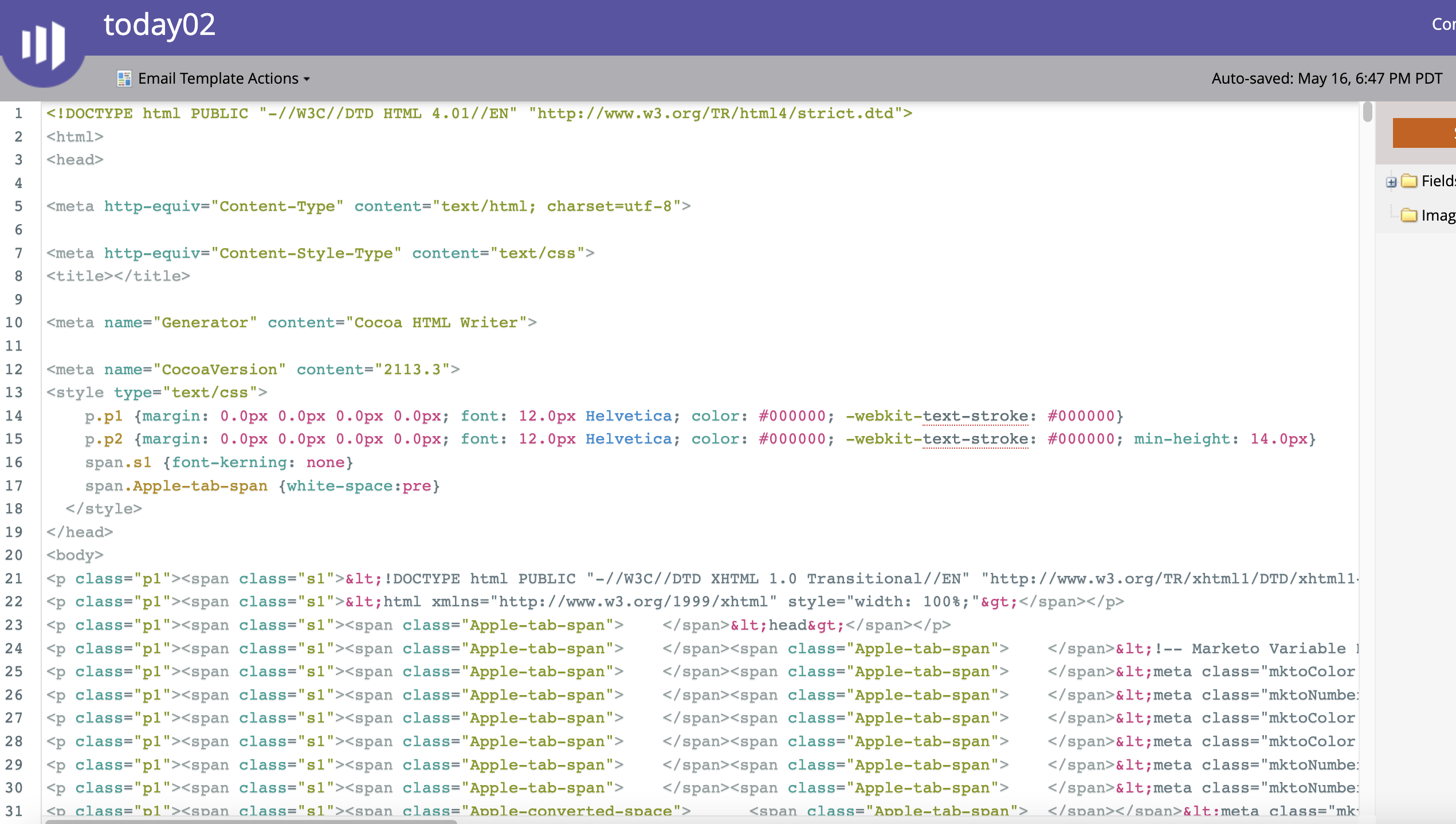 Create Marketo Email Template Asset via Postman - Marketing Nation