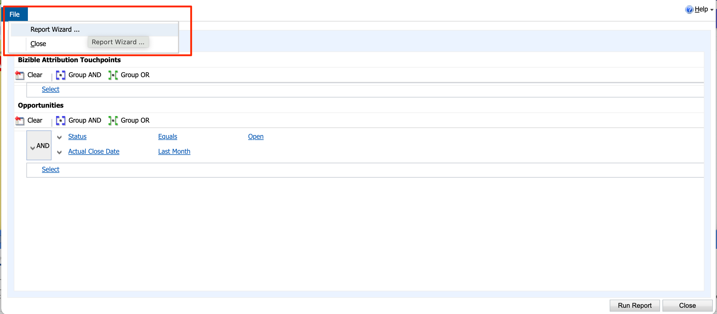 Marketo Measure (Bizible) Dynamics CRM Reports to Build