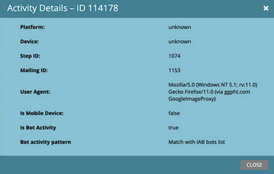 Solved: When using Bot Activity filter, does selecting "Fi ...