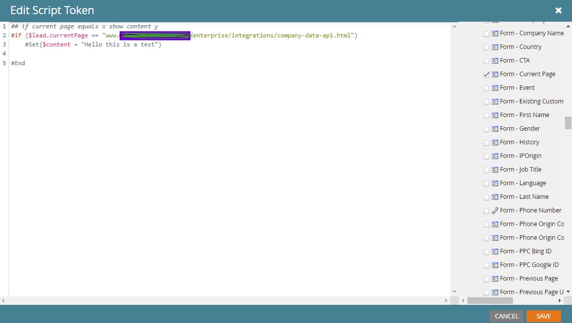 Solved: Validation Error with Velocity Scripts - Marketing Nation
