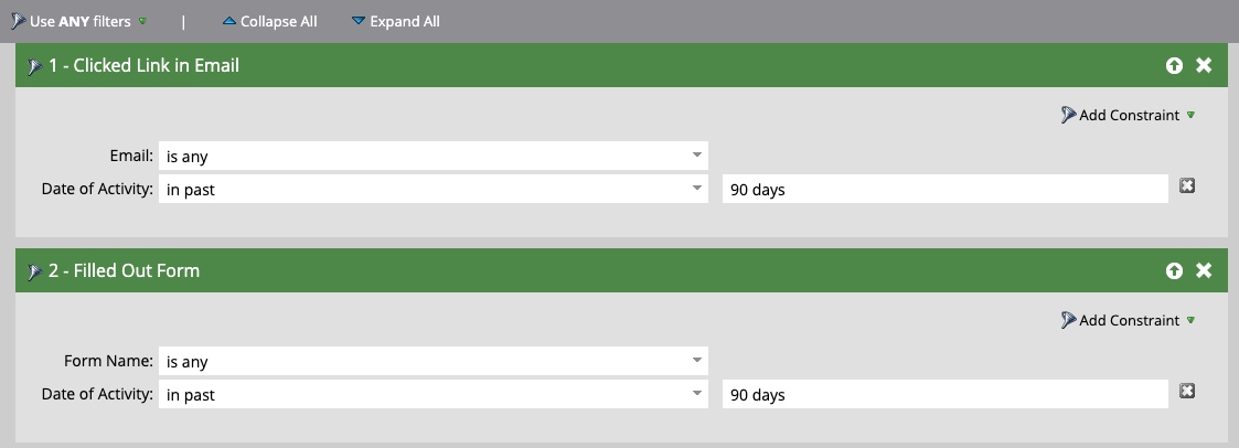 Solved: Database Audit - Creating a list of engaged leads - Marketing ...