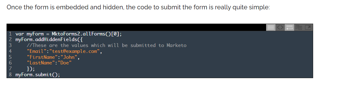 Solved: Non-Marketo form data capture (using munchkin code... - Marketing Nation