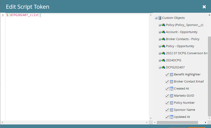 Velocity Scripting referencing a custom object - E... - Marketing Nation