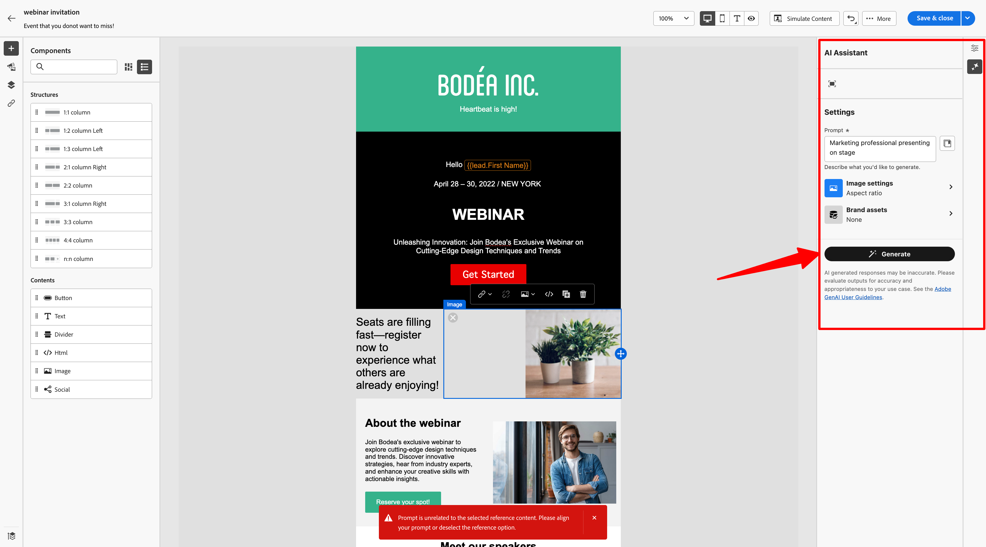 New Email Editor for Marketo Engage